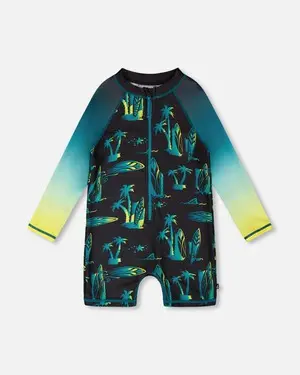 DEUX PAR DEUX Long Sleeve Surf Rashguard