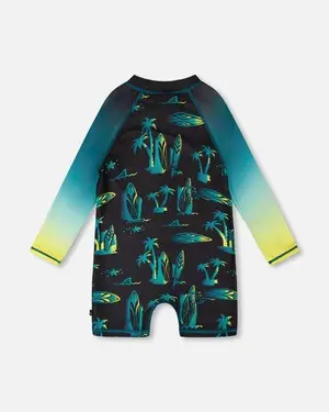 DEUX PAR DEUX Long Sleeve Surf Rashguard