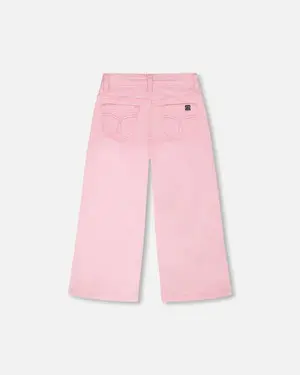DEUX PAR DEUX Wide Leg Jeans - Pink