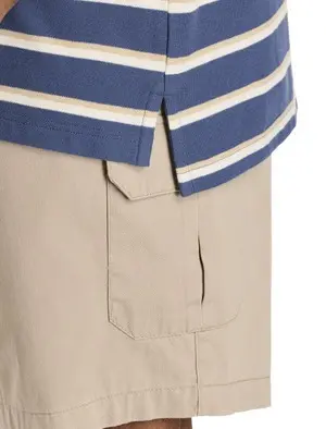 HARBOR BAY BY DXL Big & Tall Striped Polo Shirt V2