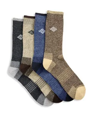 Columbia 4-pack Crew Socks - Multi