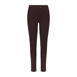 SKIMS The Essential Collection Zip Front Legging - Espresso