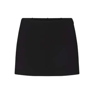 SKIMS The Essential Collection Mini Skort - Obsidian