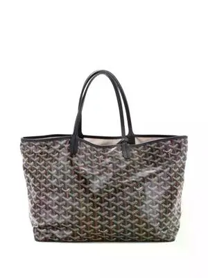 Goyard Saint Louis Coated Canvas Pm Tote Bag - Black