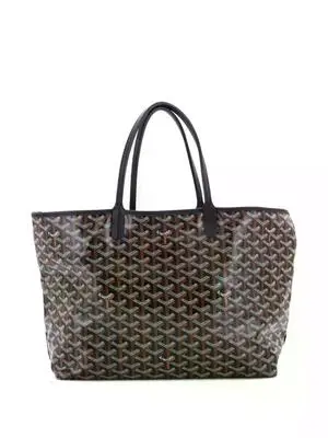 Goyard Saint Louis Coated Canvas Pm Tote Bag - Black