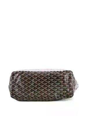Goyard Saint Louis Coated Canvas Pm Tote Bag - Black