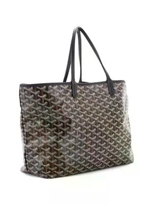 Goyard Saint Louis Coated Canvas Pm Tote Bag - Black