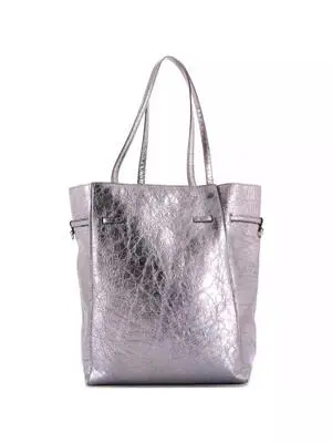 Givenchy Voyou North South Medium Tote Bag - Silver