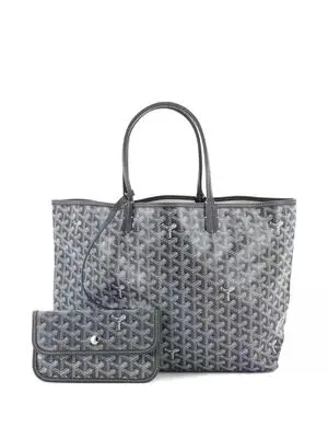 Goyard Saint Louis Coated Canvas Pm Tote Bag - Grey