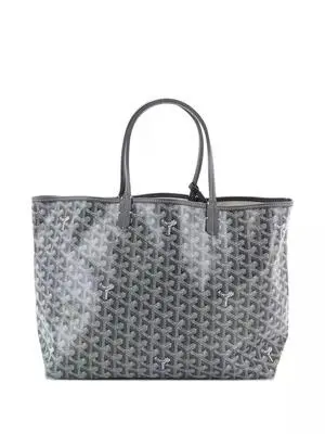Goyard Saint Louis Coated Canvas Pm Tote Bag - Grey