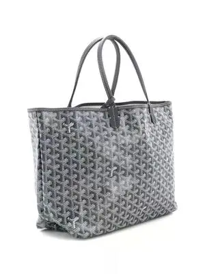 Goyard Saint Louis Coated Canvas Pm Tote Bag - Grey