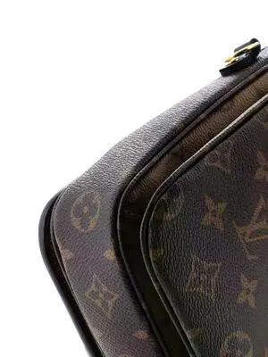 LOUIS VUITTON Pochette Metis Reverse Monogram Canvas Crossbody Bag - Brown
