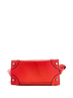 Celine Luggage Bag Grainy Leather Micro Tote