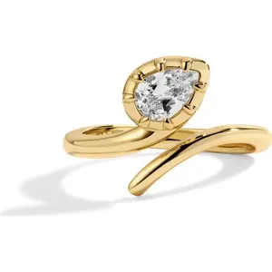 Lili Claspe Drew Bypass Ring - Gold