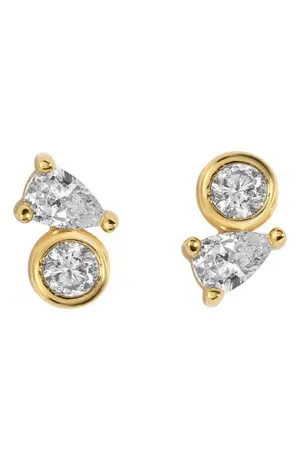 Lili Claspe Bryn Mini Stud Earrings - Gold