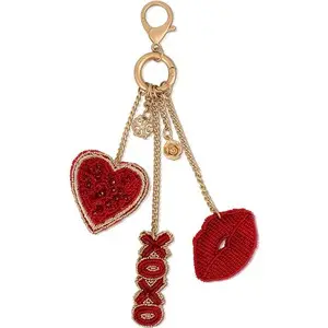 MARY FRANCES ACCESSORIES Lover's Lane Charm - Red