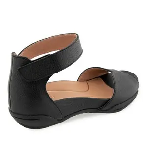 Jambu Missy Flat Sandal - Black