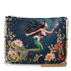 MARY FRANCES ACCESSORIES Mermaid Magic Crossbody Handbag