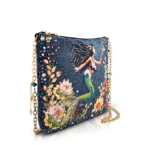 MARY FRANCES ACCESSORIES Mermaid Magic Crossbody Handbag
