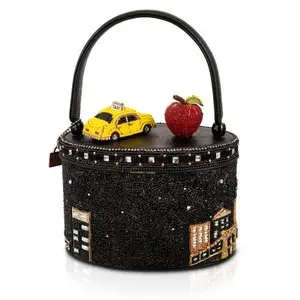 MARY FRANCES ACCESSORIES City Lights Top Handle Handbag