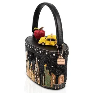 MARY FRANCES ACCESSORIES City Lights Top Handle Handbag