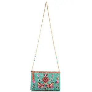 MARY FRANCES ACCESSORIES Two In Love Mini Handbag