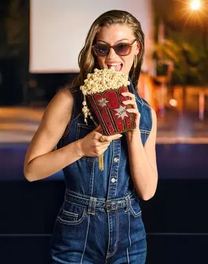 MARY FRANCES ACCESSORIES Movie Night Crossbody Handbag