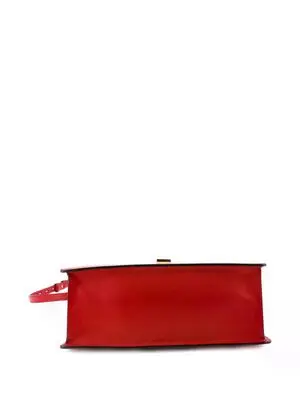 Gucci Sylvie Top Handle Medium Satchel - Red