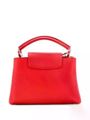 LOUIS VUITTON Capucines Bb Satchel - Red