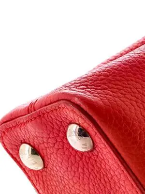 LOUIS VUITTON Capucines Bb Satchel - Red