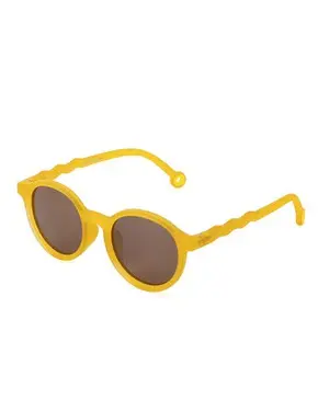 OLIVIO Youth Oval Sunglasses - Citrus Yellow