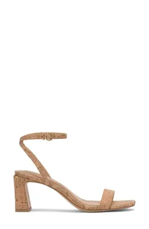 Vince Camuto Ankle Strap Sandal - Natural/gold