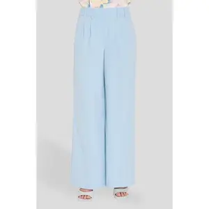 TAHARI ASL Pleated Wide Leg Trousers