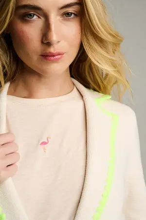 Lisa Todd Stitchy Knit Blazer