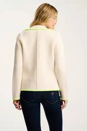 Lisa Todd Stitchy Knit Blazer