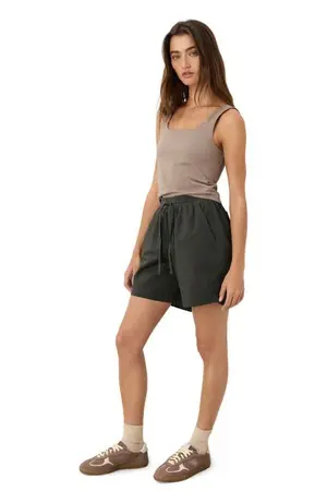 PACT Organic Cotton Stretch Poplin Shorts