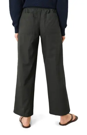 PACT Organic Cotton Stretch Poplin Wide Leg Pant