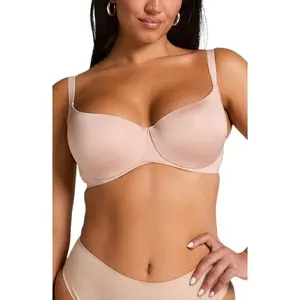 Hunkemoller Smooth Padded Underwired Bra - Rugby Tan