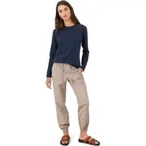 PACT Organic Cotton Soft-slub Essential Long Sleeve Tee - Navy