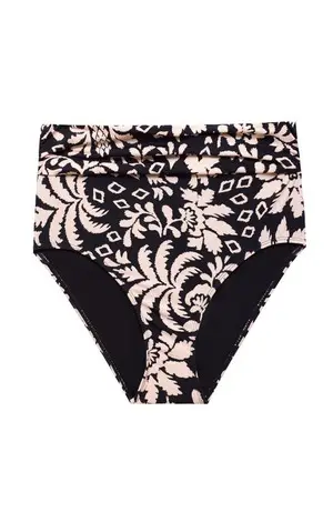 SHAPESOLVER Astrid High-waisted Swim Brief - Palm Royale