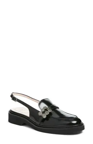 ROGER VIVIER Viv Rangers Slingback Loafer - Nero