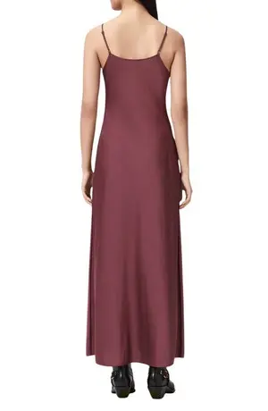 ALLSAINTS Bryony V-neck Maxi Slipdress