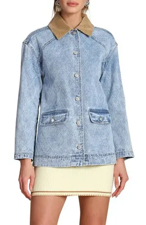 Avec Les Filles Denim Jackets For Women