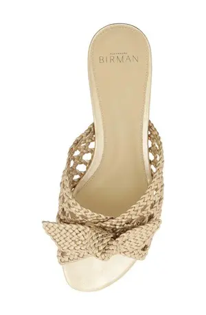 ALEXANDRE BIRMAN Belinda Woven Slide Sandal