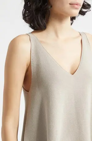 Emporio Armani V-neck Knit Tank