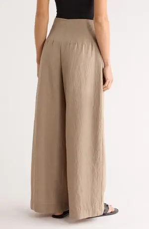 Staud Magpie Wide Leg Pants