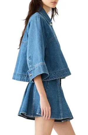 Steve Madden Rhode Denim Swing Jacket