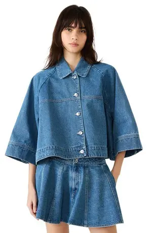 Steve Madden Rhode Denim Swing Jacket