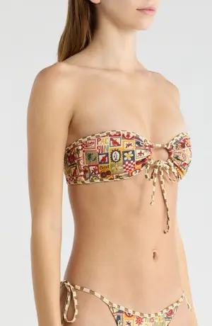 PACSUN Jasper Strapless Bandeau Bikini Top