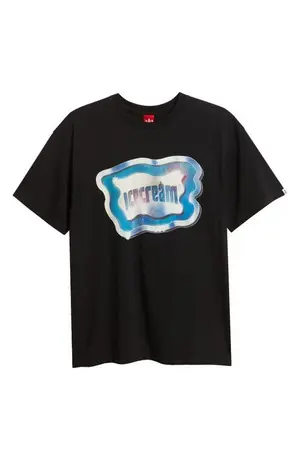 ICECREAM Chrome Logo Graphic T-shirt